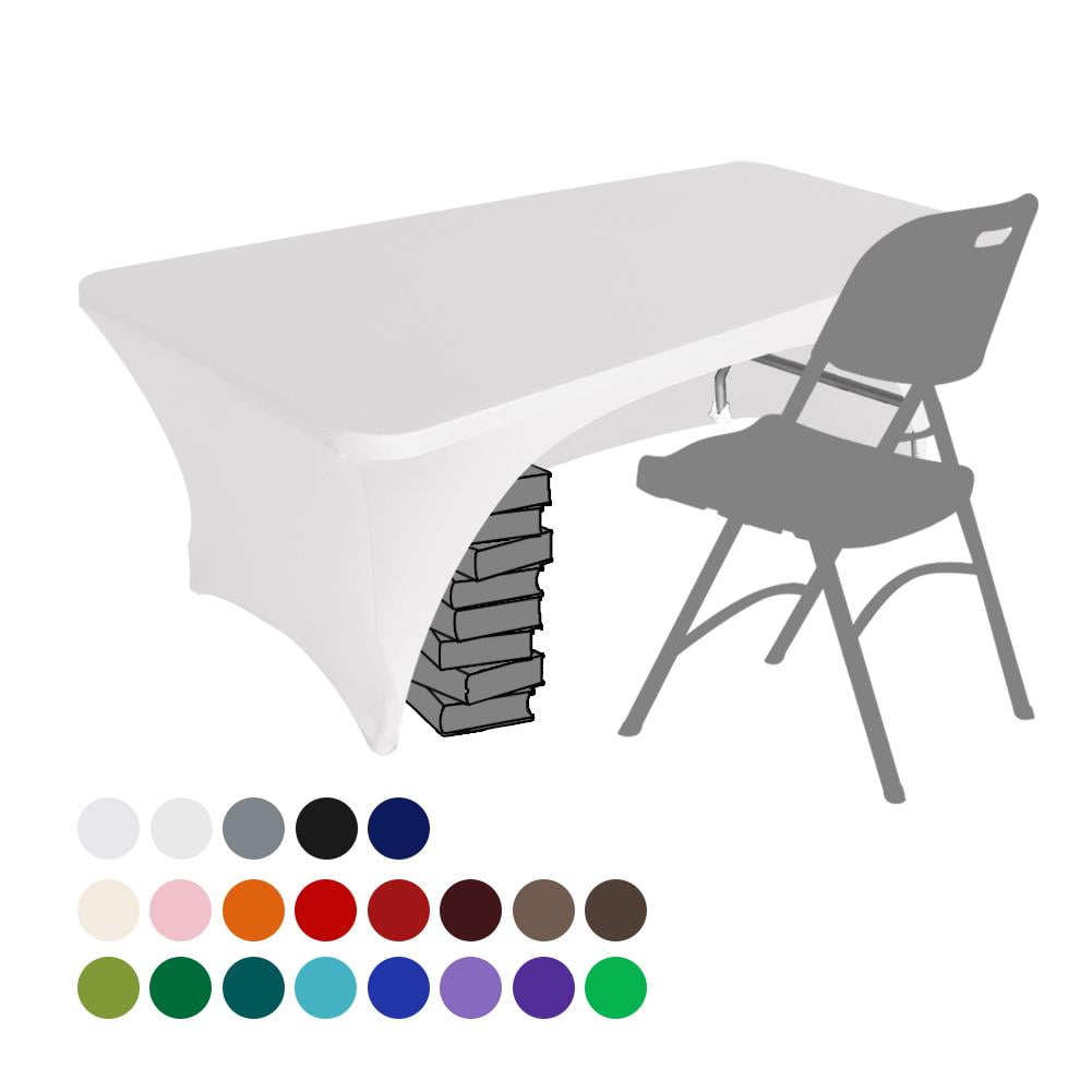 Euromax USA Stretchable Spandex Tablecloth, Elastic Covering, 30 ...