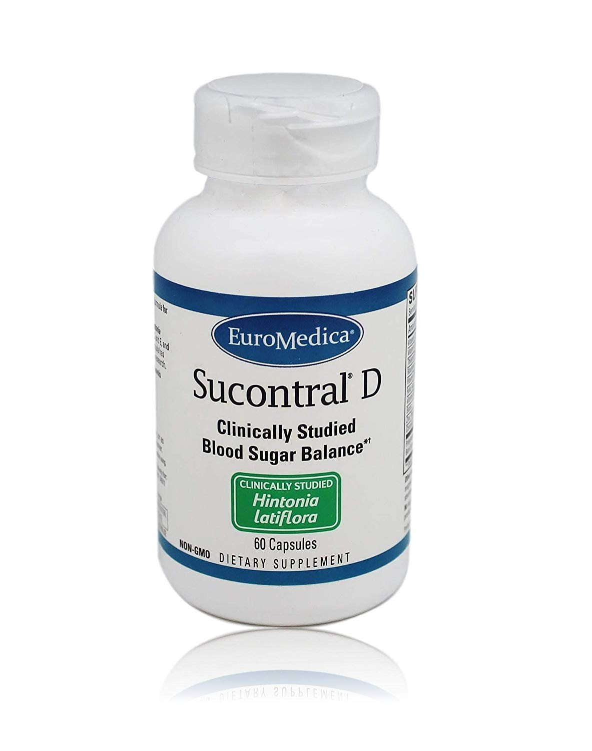 Euromedica Sucontral D - Blood Sugar Control Supplement - 60 Capsules ...