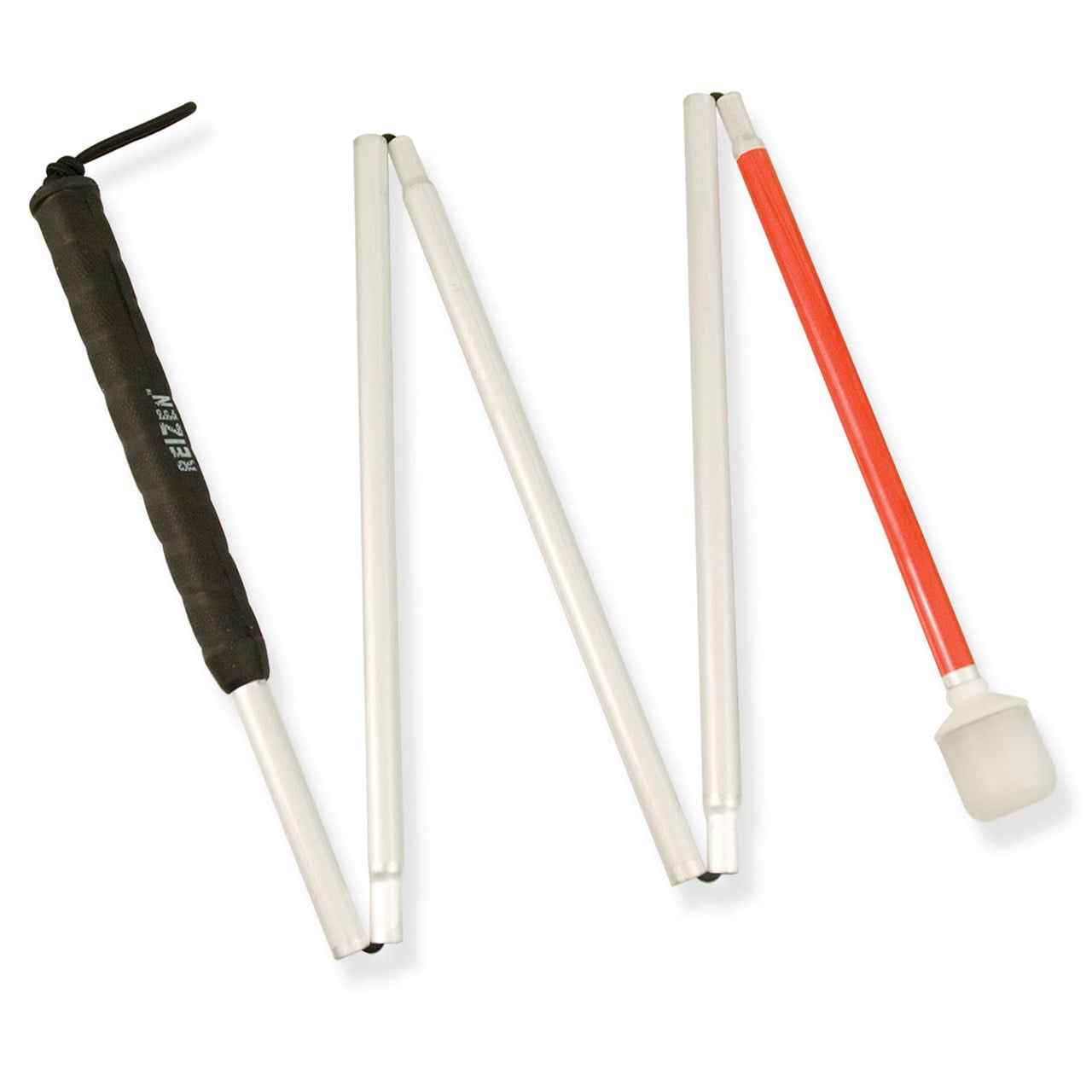 Europa 5-section Folding Cane w-Marshmallow Hook Tip- 44-in. - Walmart.com
