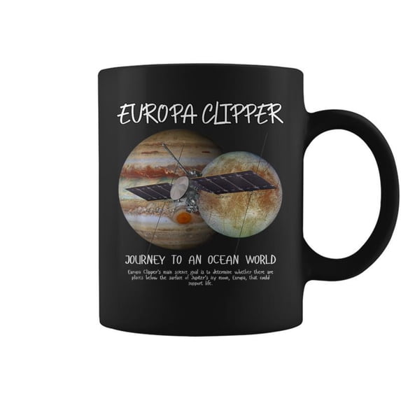 Europa Clipper Space Exploration 2024 Coffee Mugs - Walmart.com