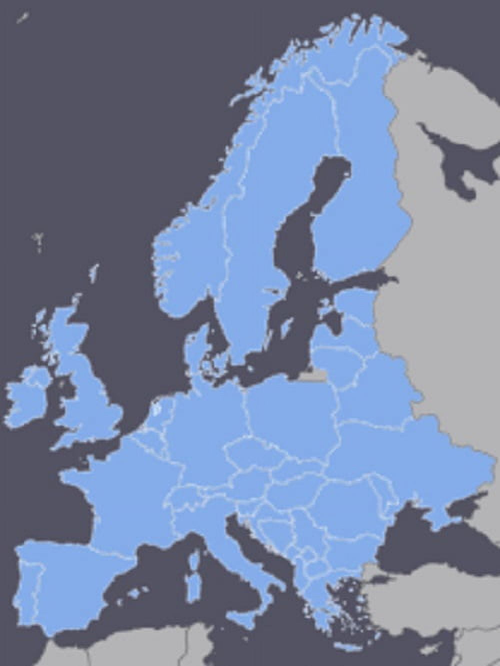 Garmin Europe Map