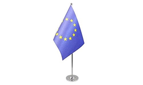 Europe Prestige Table Flag 6'' x 9'' - Walmart.com