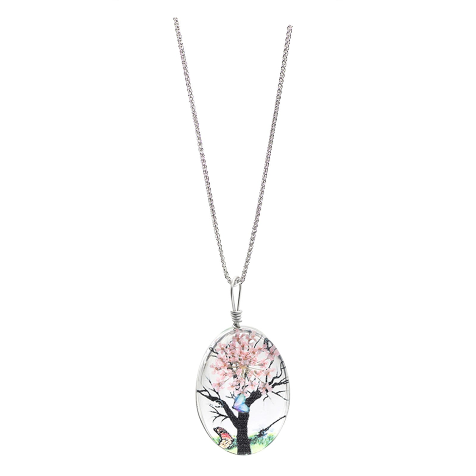 European And American Retro Double-Sided Glass Life Tree Trunk Flower ...