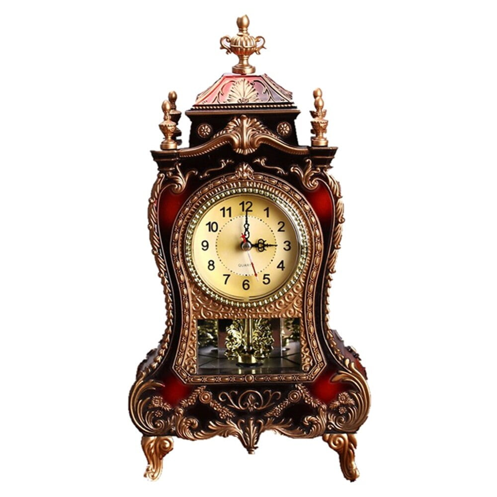 European Antique Clock,Vintage Table Desk Clock,Wall Clock With ...