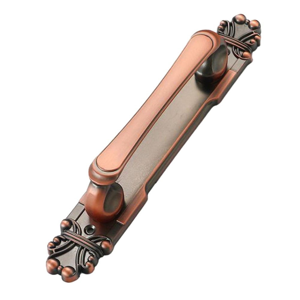 European Antique Exposed Wooden Sliding Push-pull Door Handle For ...