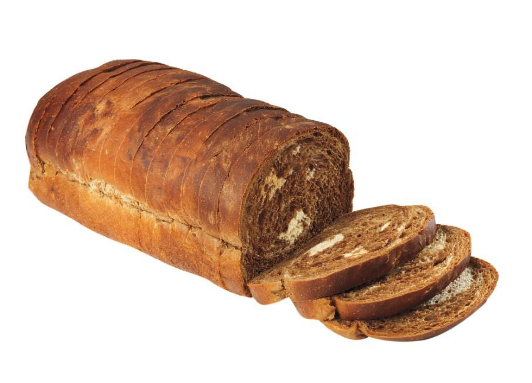 European Bakers Thick Sliced Seeded Marble Rye, 5/8 inch - 8 per case ...
