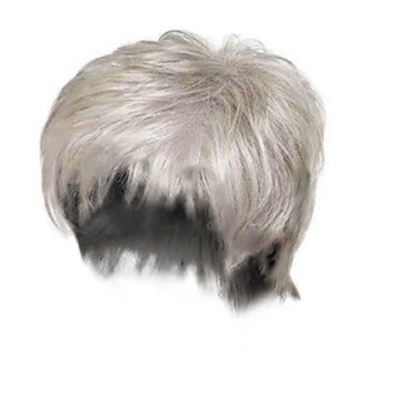 European Beauty Short Hair Wig Air Liu Bo Curly Hair Women's Synthetic ...