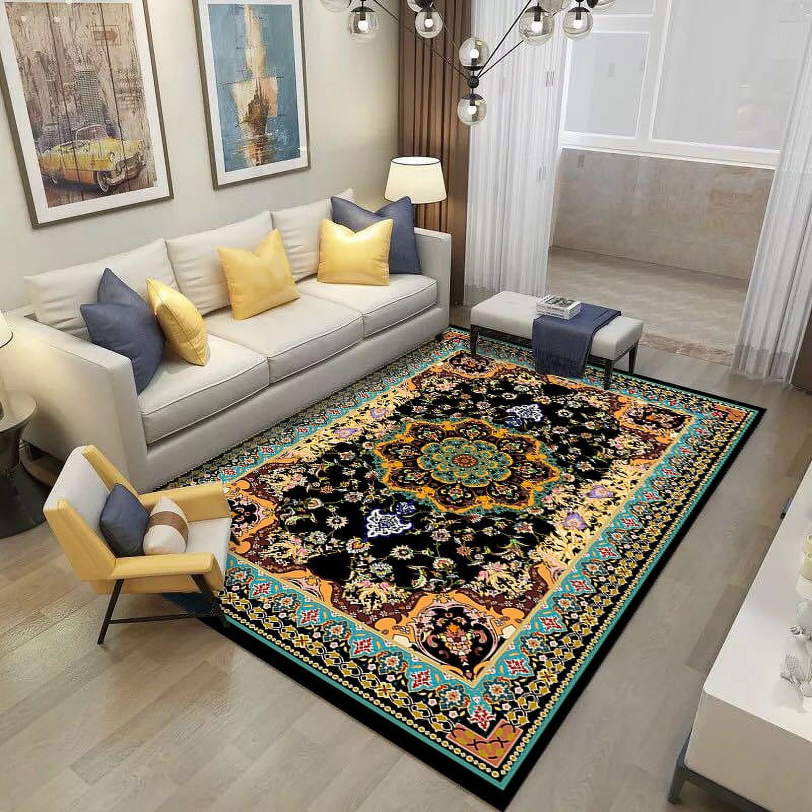 European Big Carpets for Living Room Bedroom Decor Large Rug Turkish ...