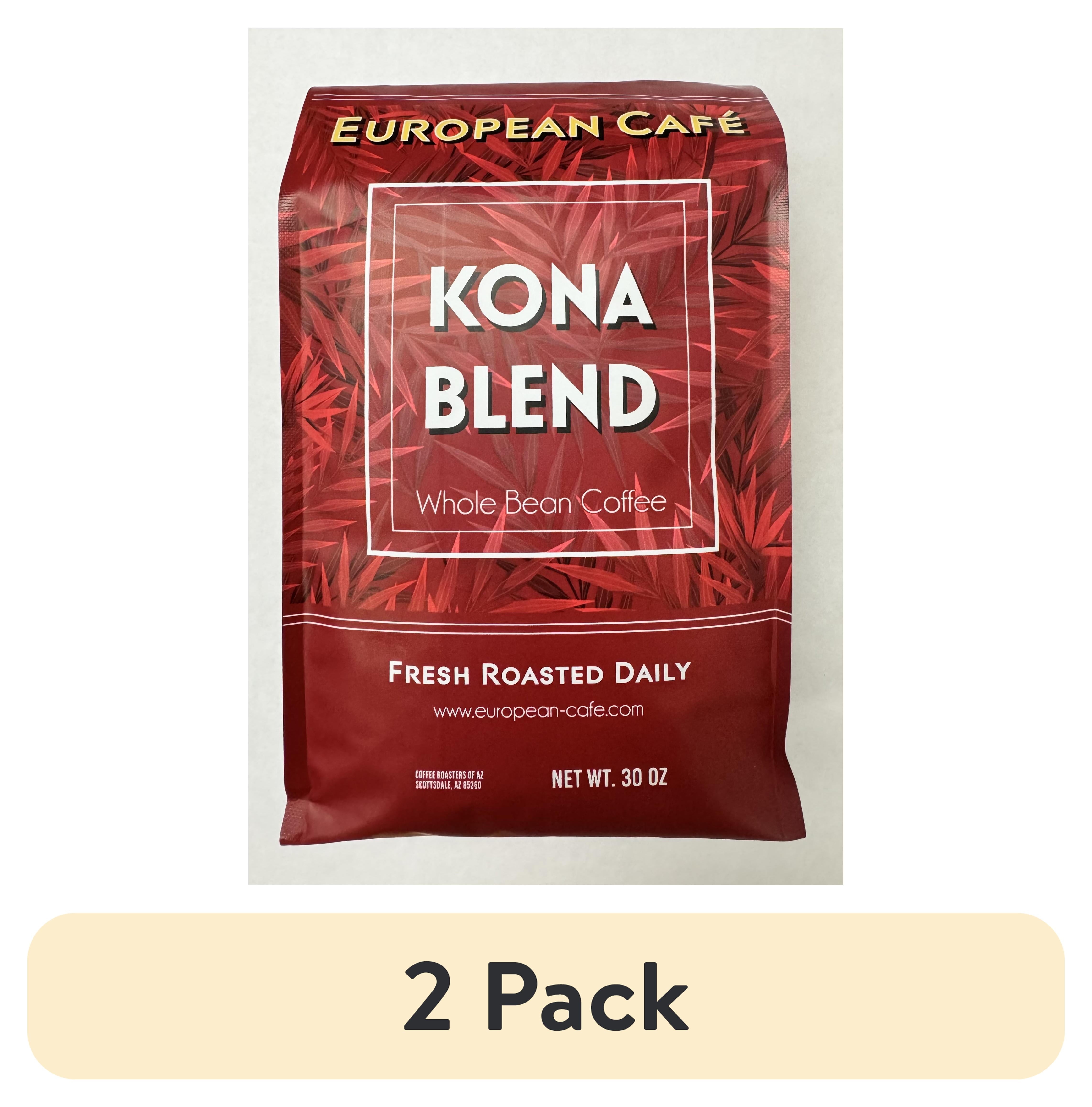 (2 pack) European Cafe Kona Blend - Walmart.com
