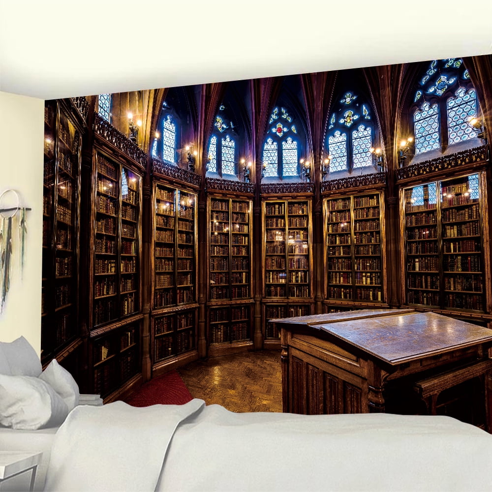 European Christian church Jesus mural bookshelf tapestry home ...