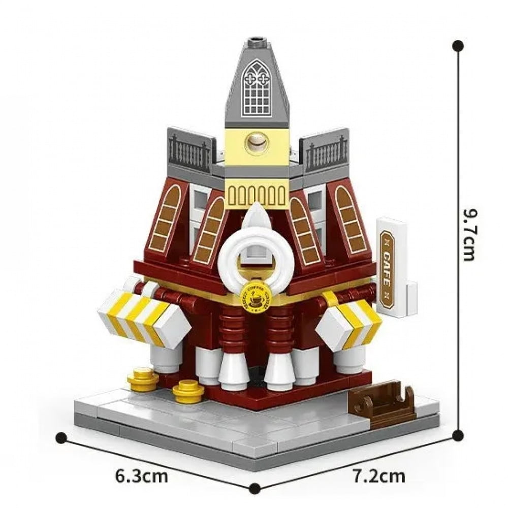 European City Street View European Architecture Shop Shopping Scene ...