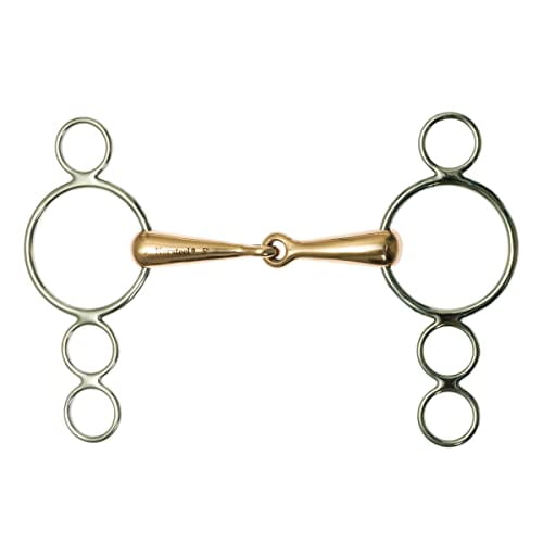 European Copper Mouth Elevator Gag Bit - 5" - Walmart.com