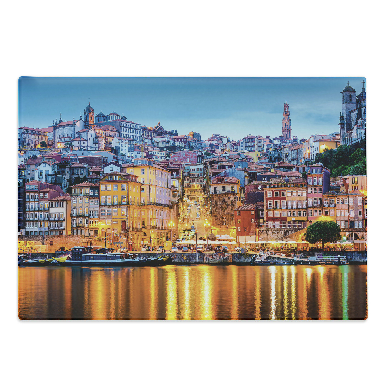 European Cutting Board, Medieval Town Coast Portuguese Porto Old City ...