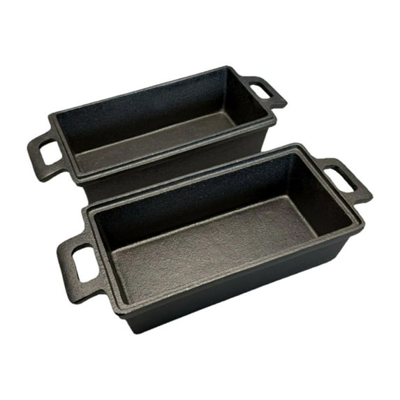 European Design Cast Iron Bread Mold Covered Loaf Pan with Lid Homemade ...