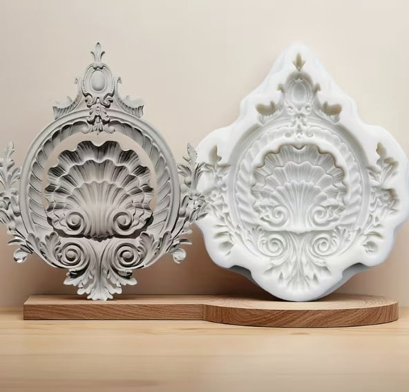European Embossed Silicone Baking Mold - Creative DIY Molds for ...