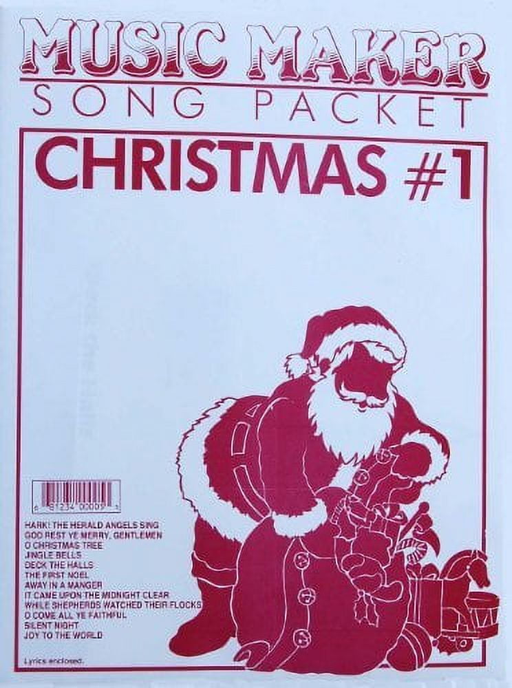 European Expressions Intl Christmas Music Maker Song Packet - Walmart ...