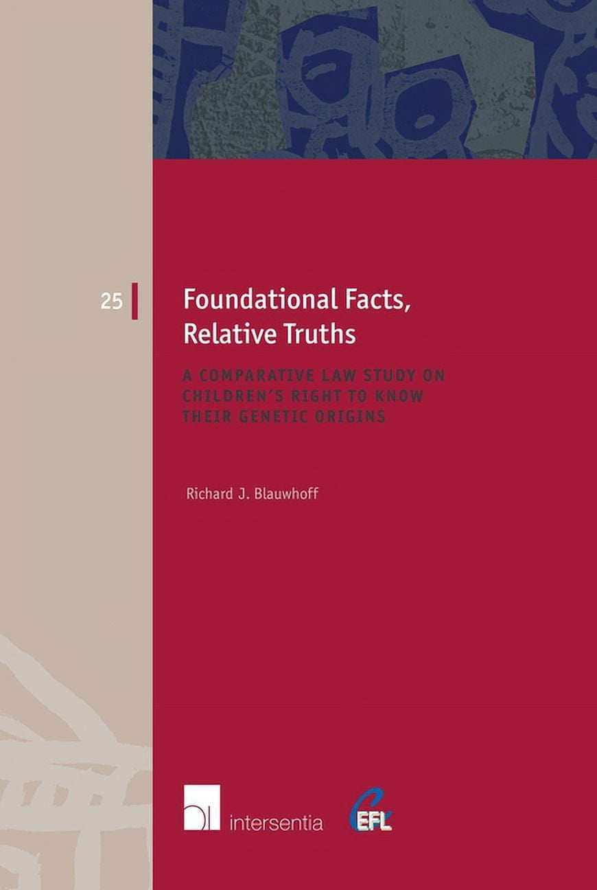 European Family Law: Foundational Facts, Relative Truths : A ...