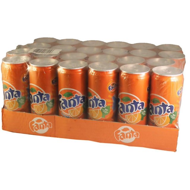 European Fanta Orange Soda Case of Cans 24 x 330 ml - Walmart.com