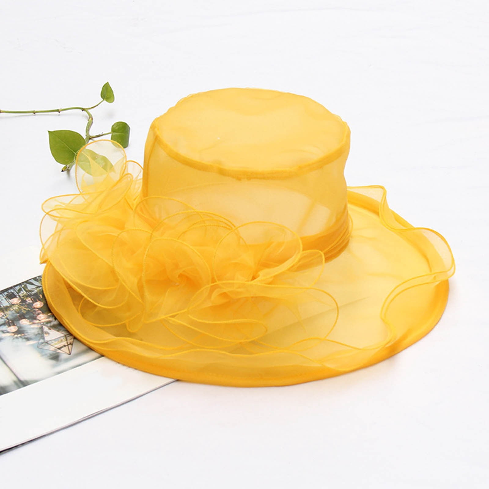 European And Fashion Sun Hat Mesh Lace Flower Sun Hat Outdoor Foldable ...