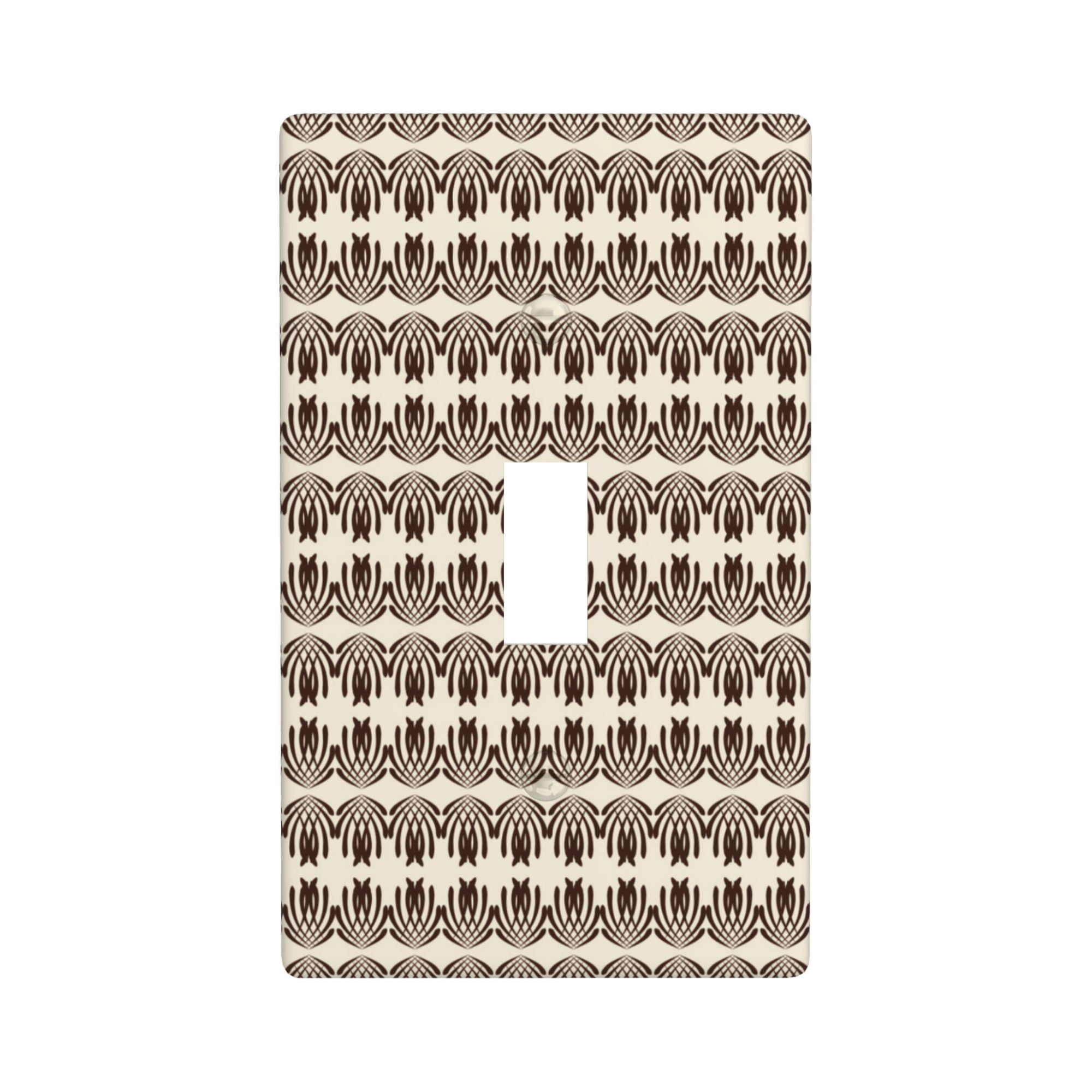 European Floral Border Pattern Single Toggle Light Switch Plate ...