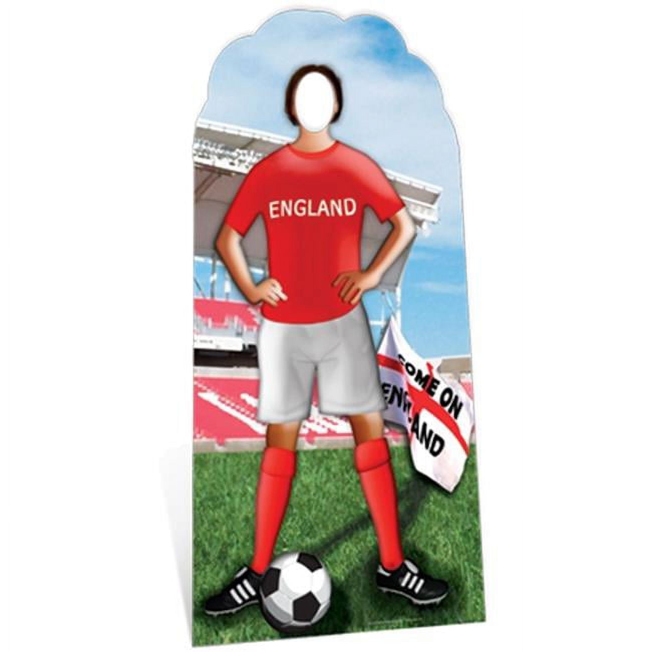 European Football Stand In Cardboard Cutout Cardboard Cutout - Walmart.com