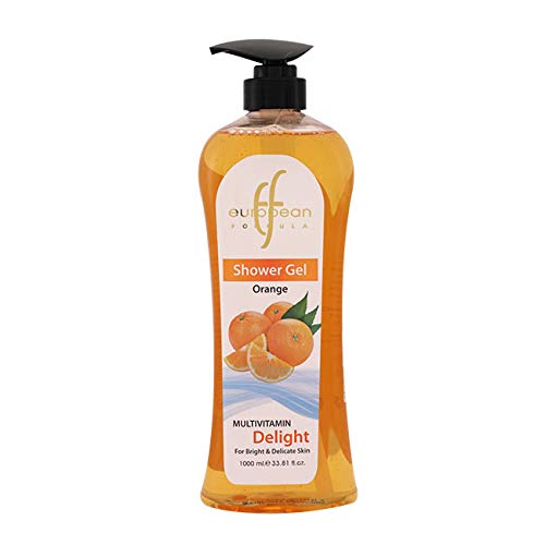 European Formula Orange Multivitamin Shower Gel 1000 ml - Walmart.com