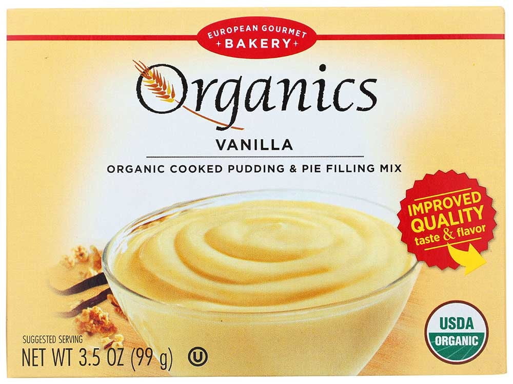 European Gourmet Bakery Pudding Mix Vanilla 3.5 oz (Pack Of 15 ...