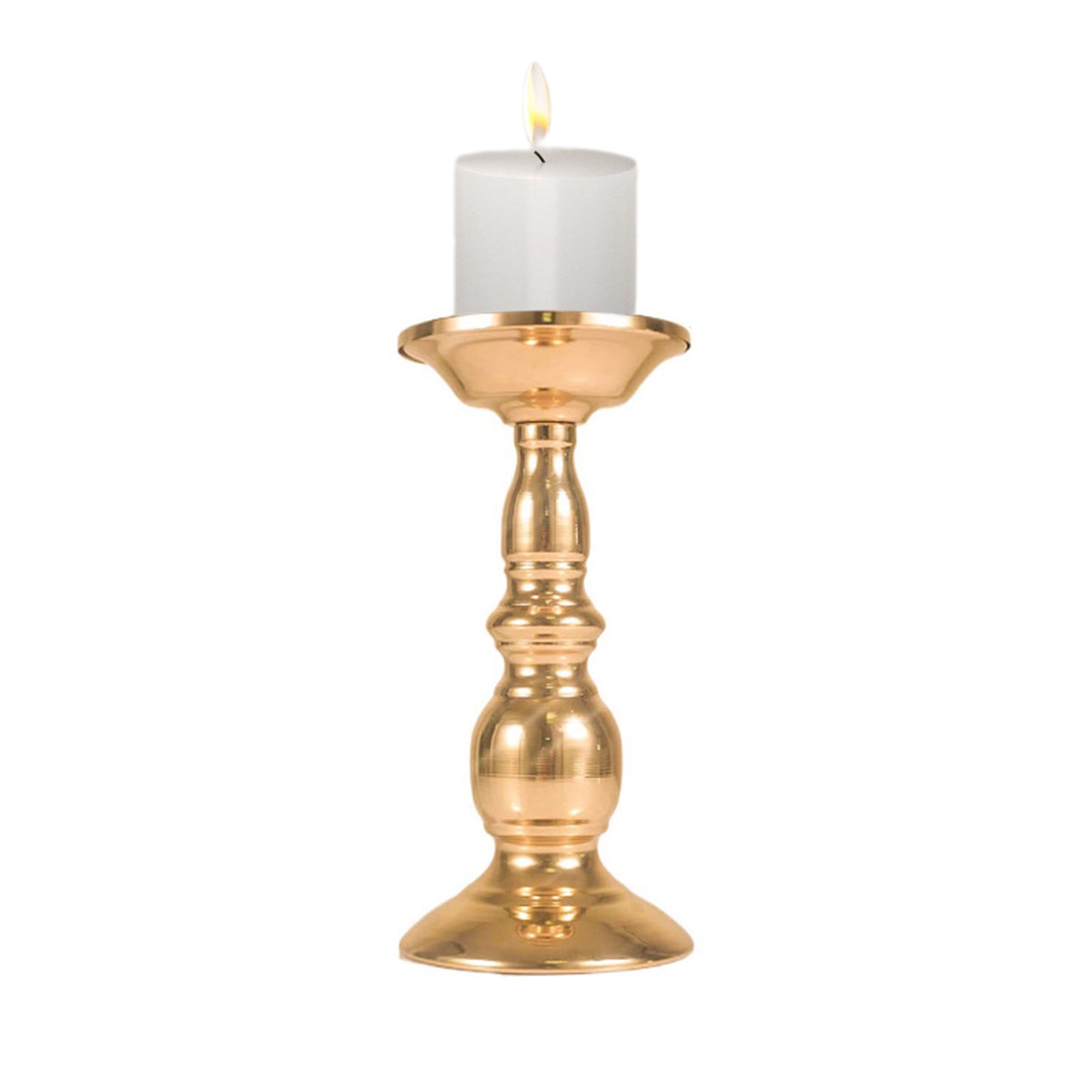 European Holder Metal Candlesticks Table Centerpieces Pillar Stand Base ...
