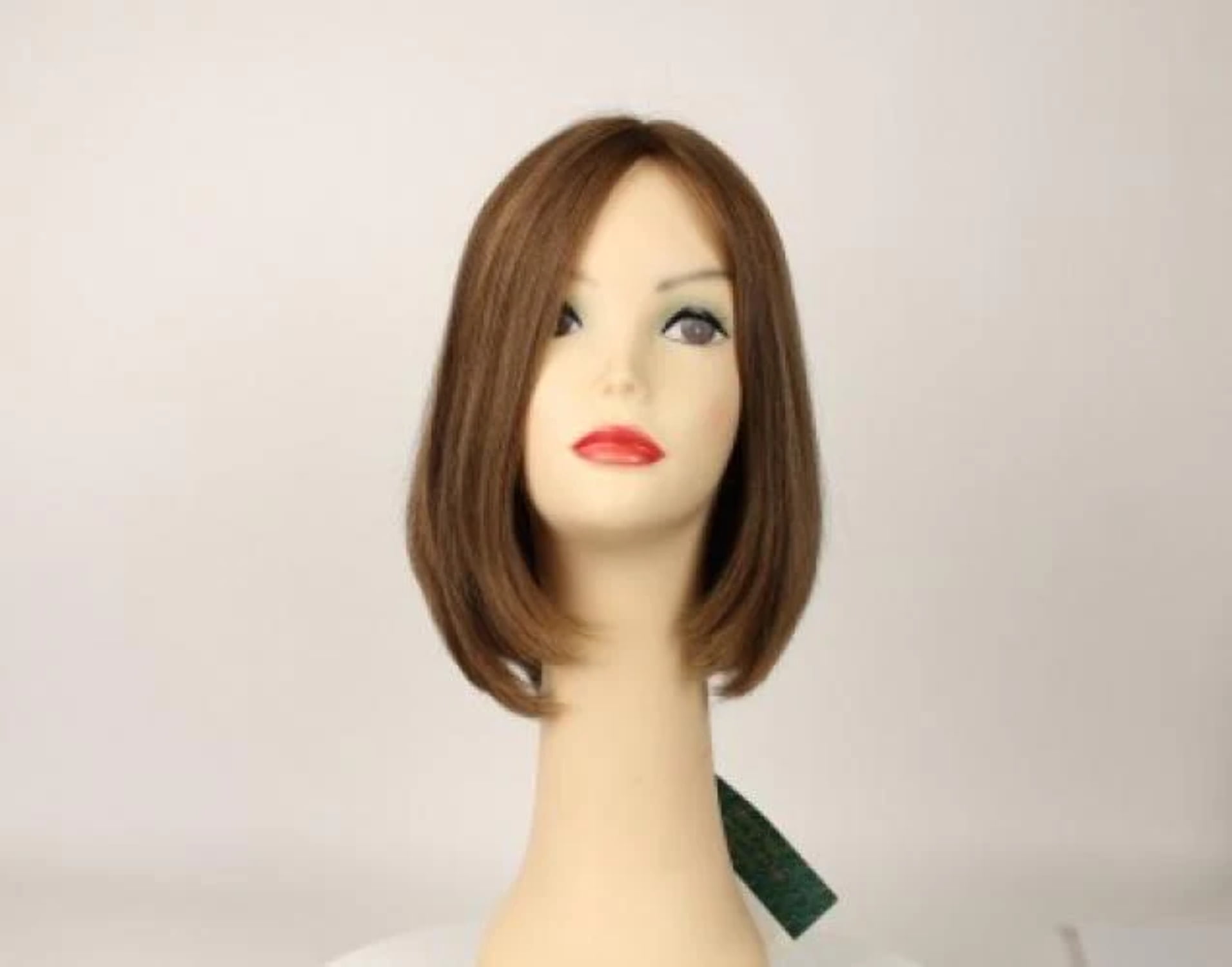 European Human Hair Freeda Wig Liberty Light Brown With Highlights Skin ...