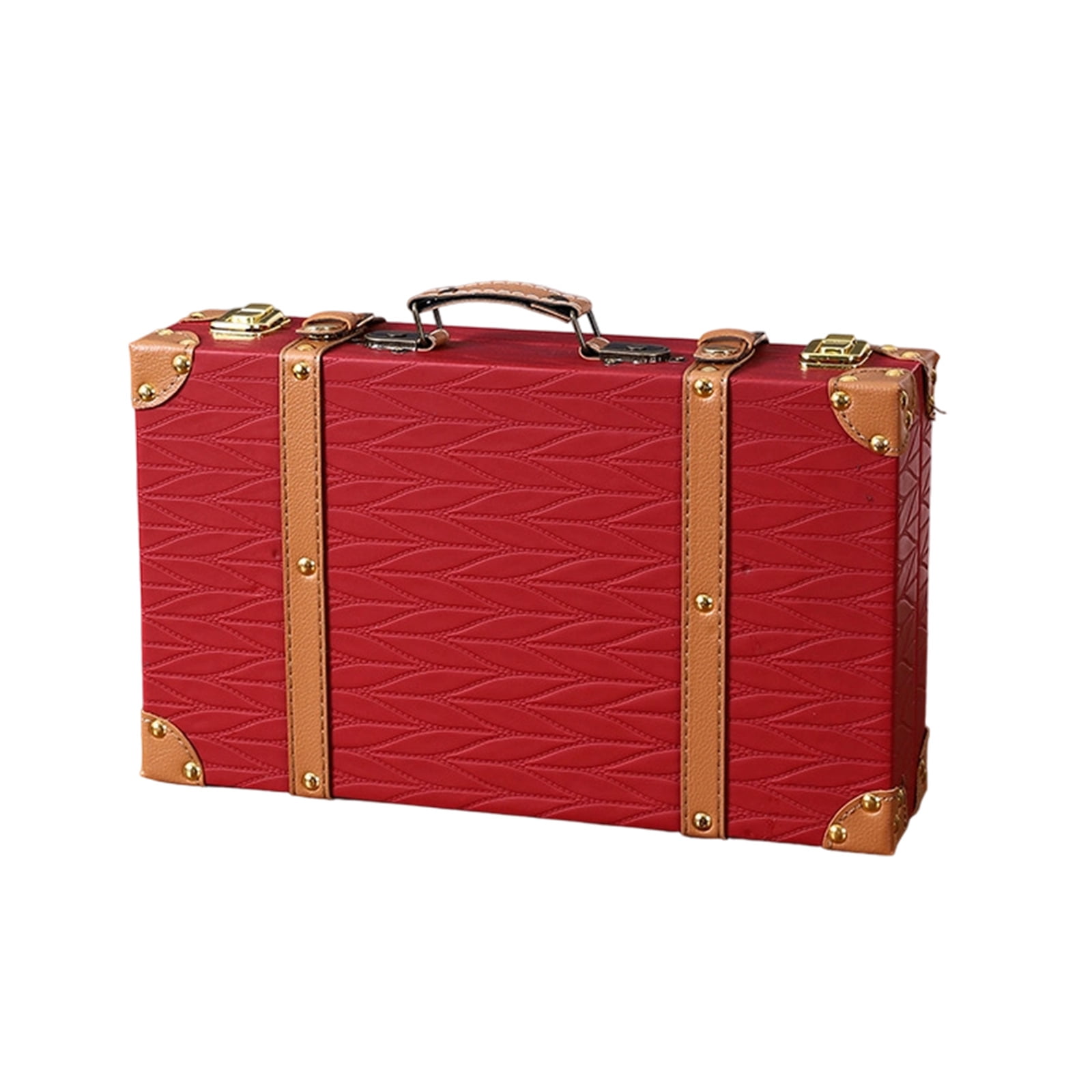 European Large Capacity Wooden Storage Box with Portable Handle for ...