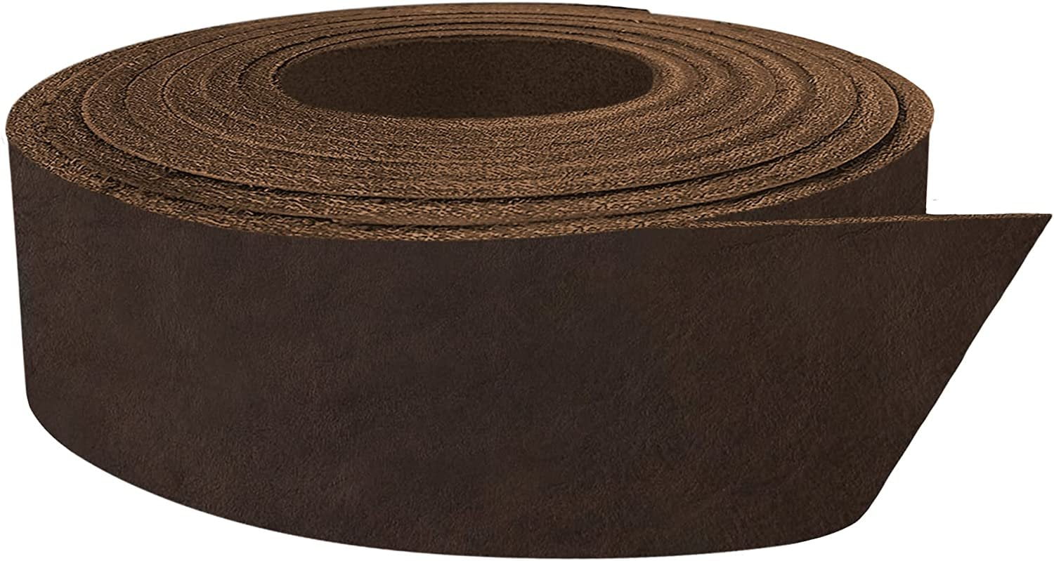 European Leather Work 5-6 oz. 2-2.4mm Vegetable Tanned Leather Belt ...