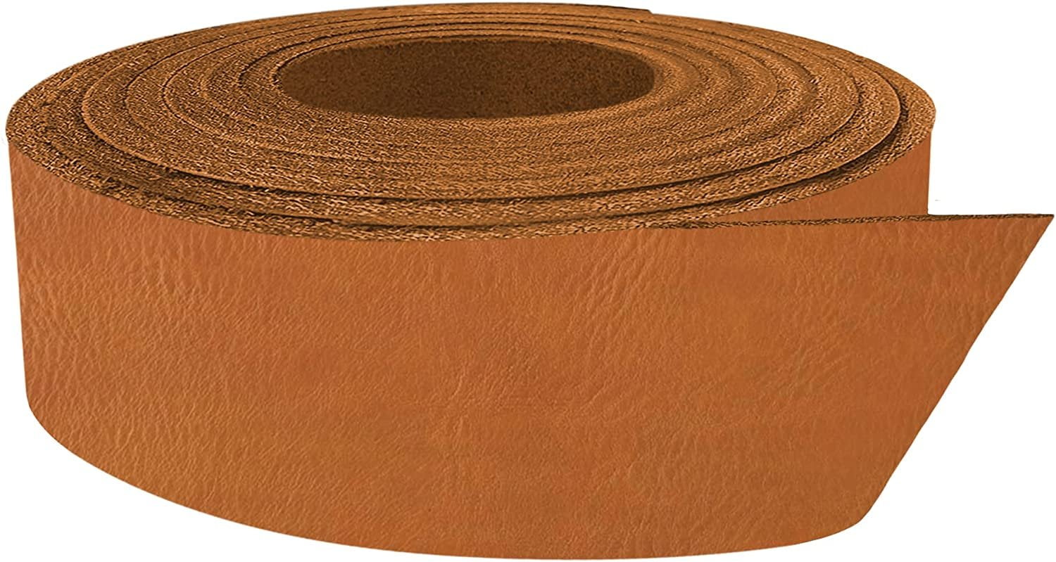 European Leather Work 5-6 oz. 2-2.4mm Vegetable Tanned Leather Belt ...
