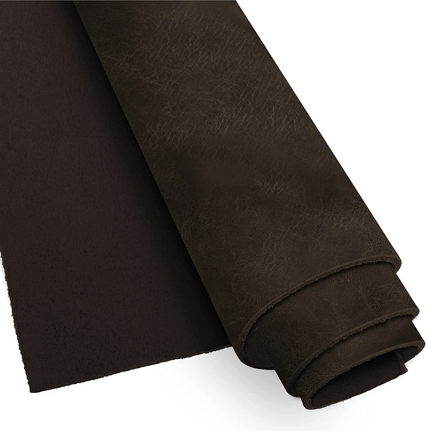 European Leather Work Buffalo Hide 8-10 oz. 3-4mm Pre-Cut Size: 12"x36 ...