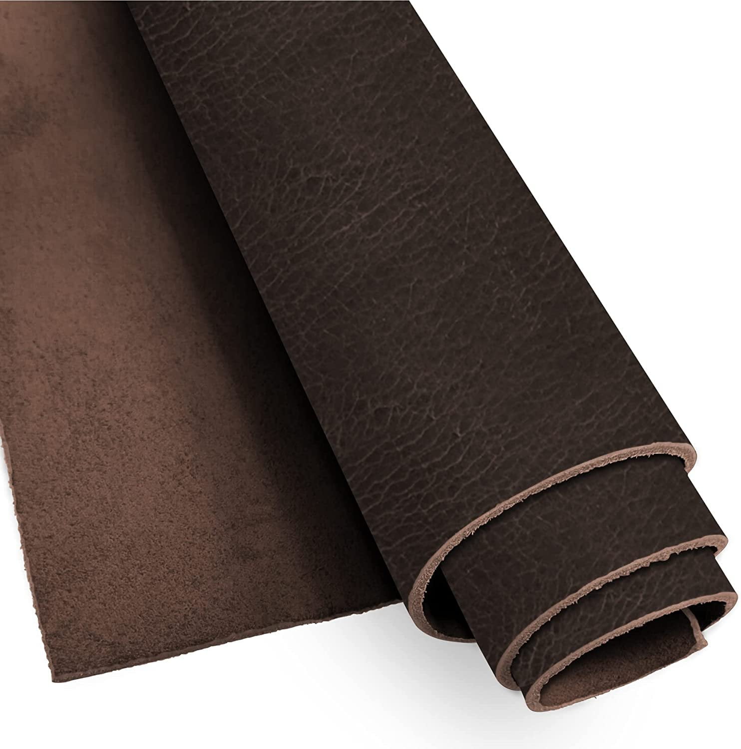 European Leather Work Buffalo Hide 8-10 oz. 3-4mm Pre-Cut Size: 12"x48 ...