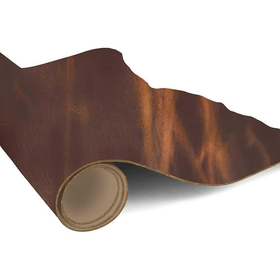 European Leather Work Buffalo Hide 8-10 oz 3-4mm Pre-Cut Size: 24"x48 ...