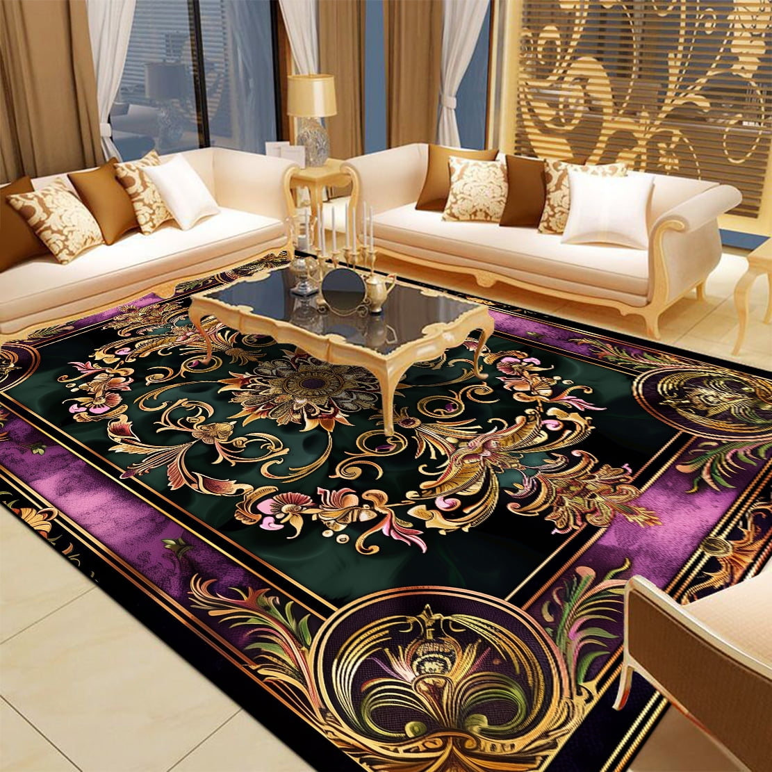 European Living Room Carpet Large Size 200x300cm Rug Light Luxury ...