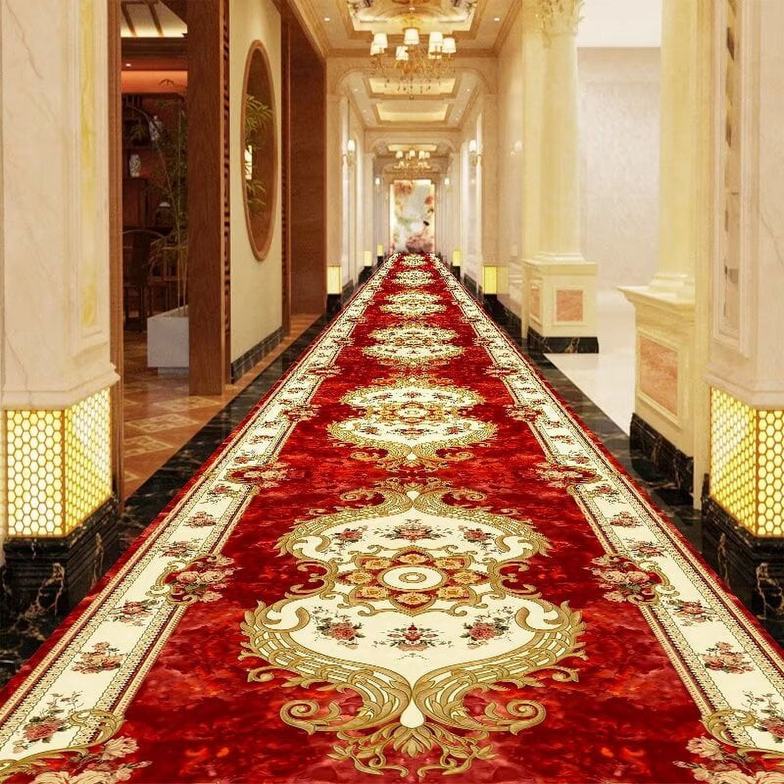 European Luxury Long Corridor Carpet Passageway Aisle ration Hallway ...