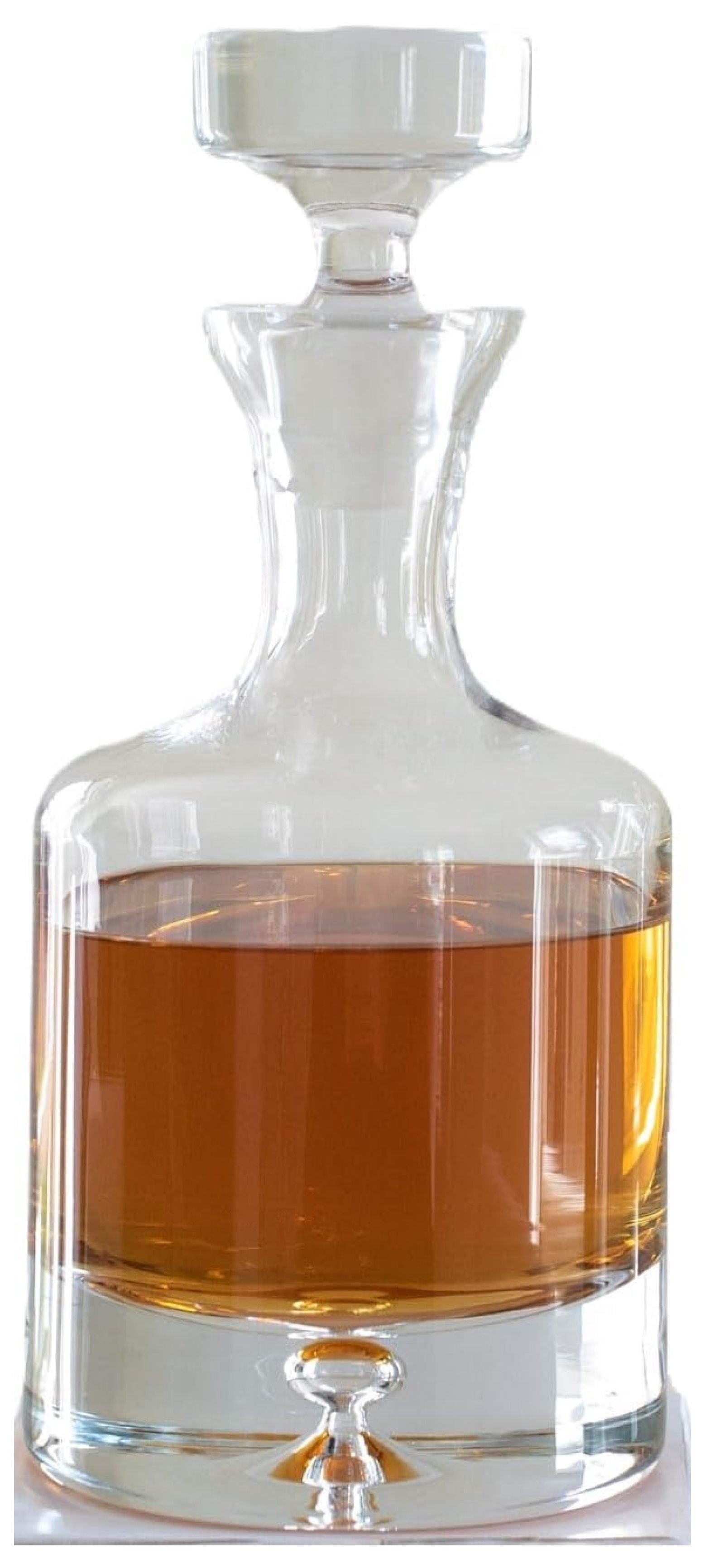 | European-Made Hand-Blown Taylor Decanter with Stopper | 100% Lead ...