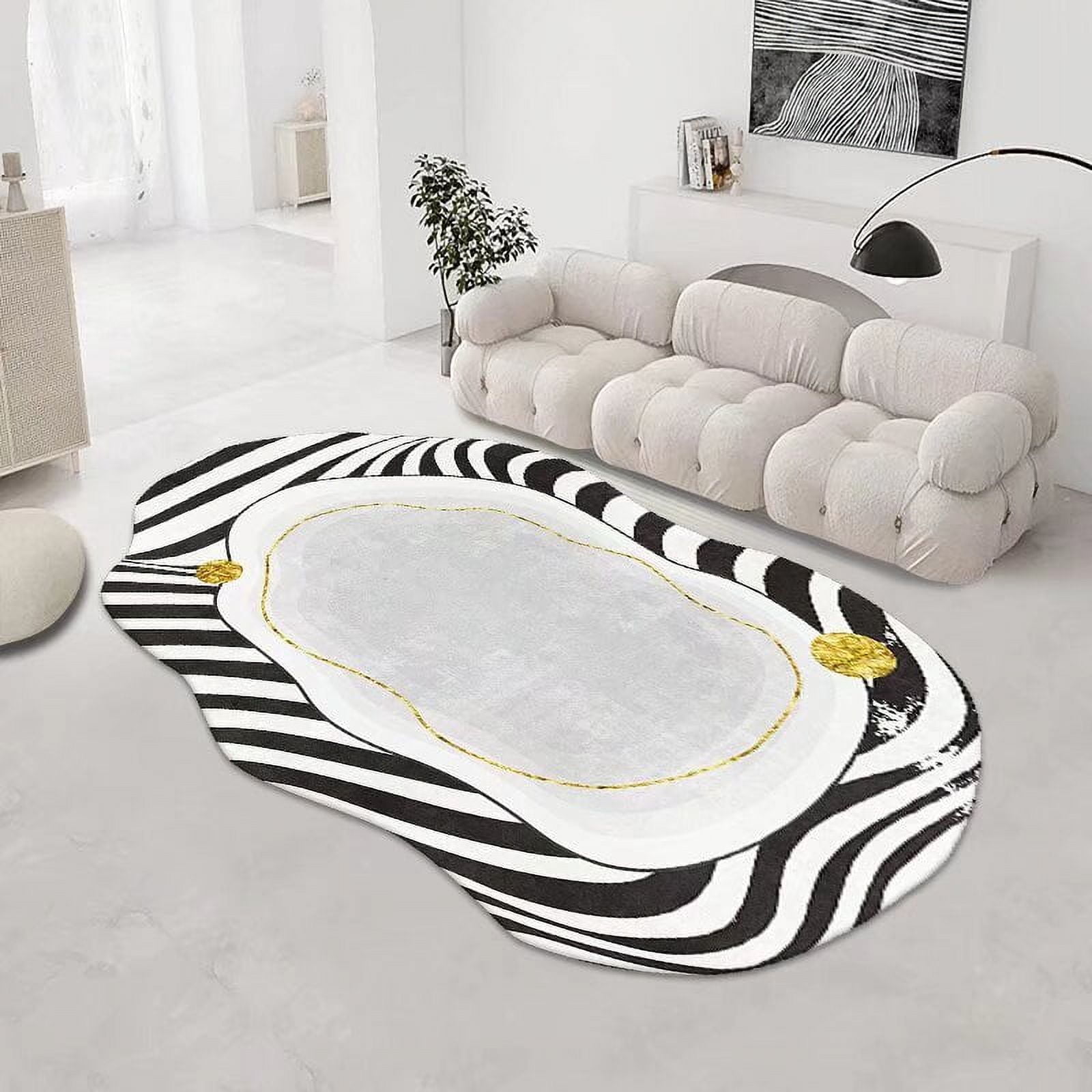 European Modern carpets for living room Minimalism Special-shaped Rugs ...