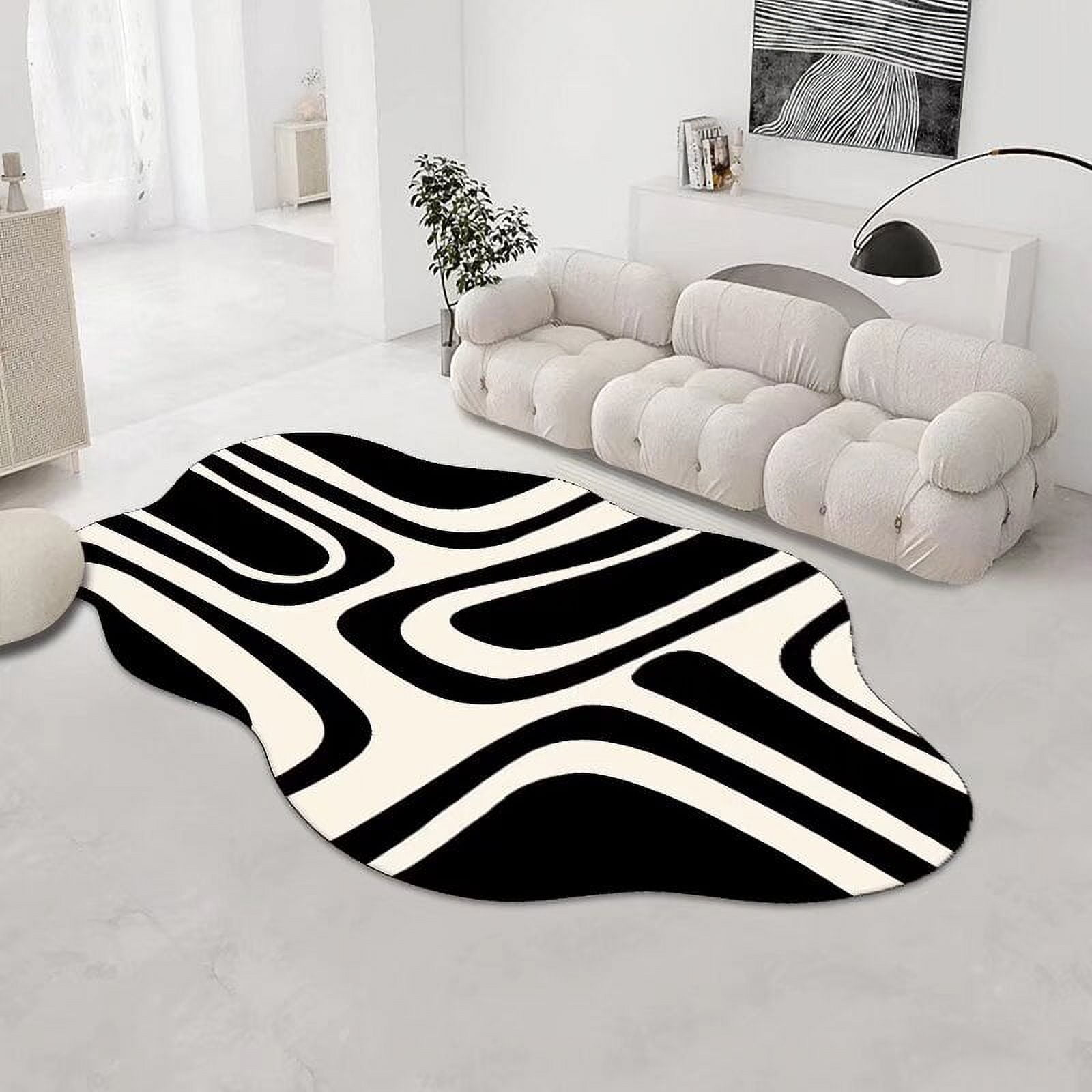 European Modern carpets for living room Minimalism Special-shaped Rugs ...