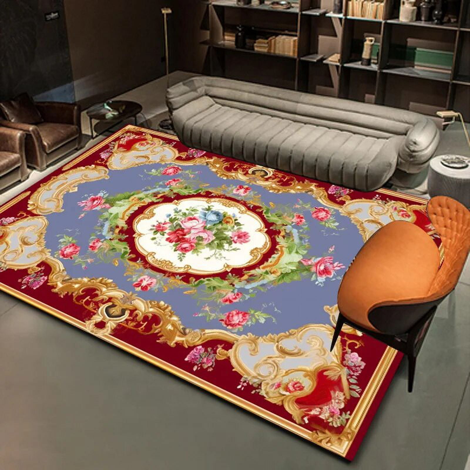 European Printing Large Living Room Carpets 160x230cm Decoration Home ...