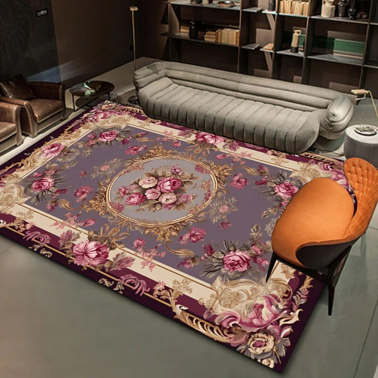 European Printing Large Living Room Carpets 160x230cm Decoration Home ...