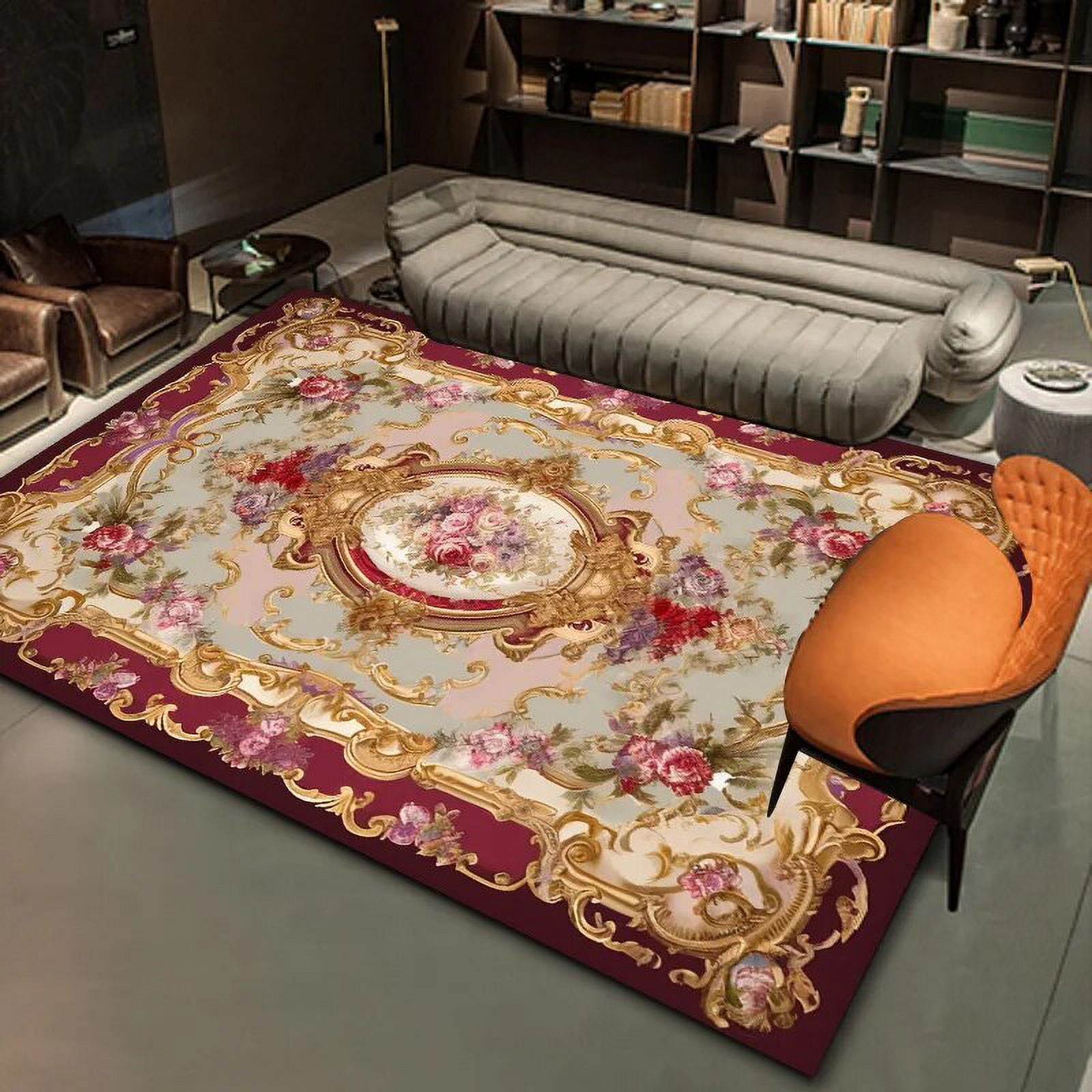 European Printing Large Living Room Carpets 160x230cm Decoration Home ...