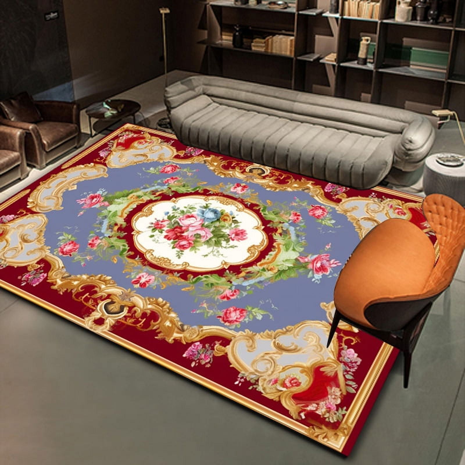 European Printing Large Living Room Carpets 160x230cm ration Home ...