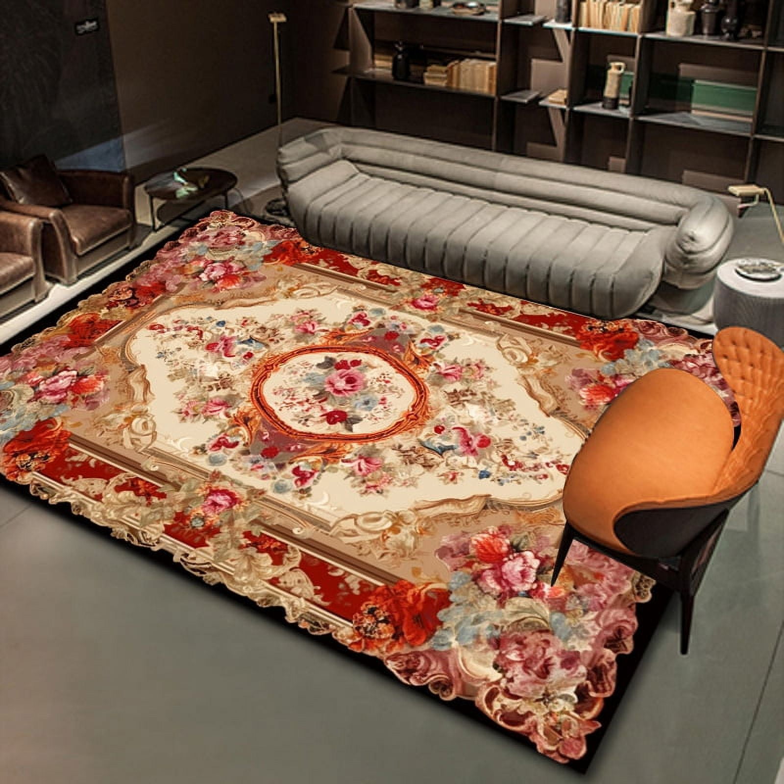 European Printing Large Living Room Carpets 160x230cm ration Home ...