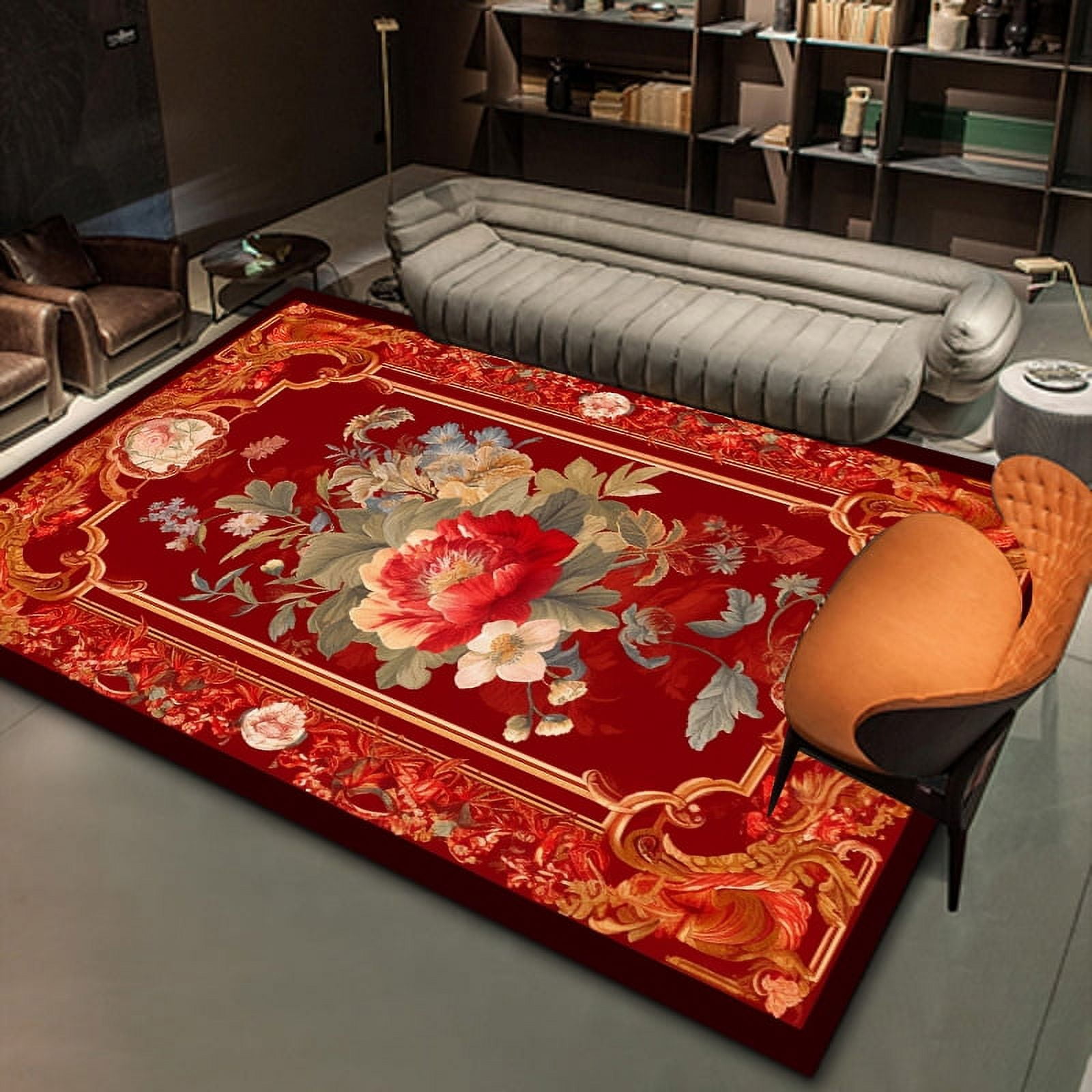 European Printing Large Living Room Carpets 160x230cm ration Home ...