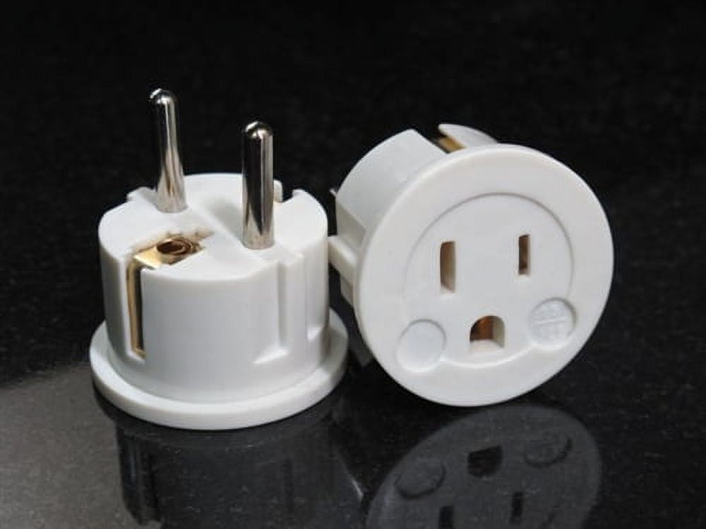 European Schuko Plug With Grounding SS-409 - Walmart.com