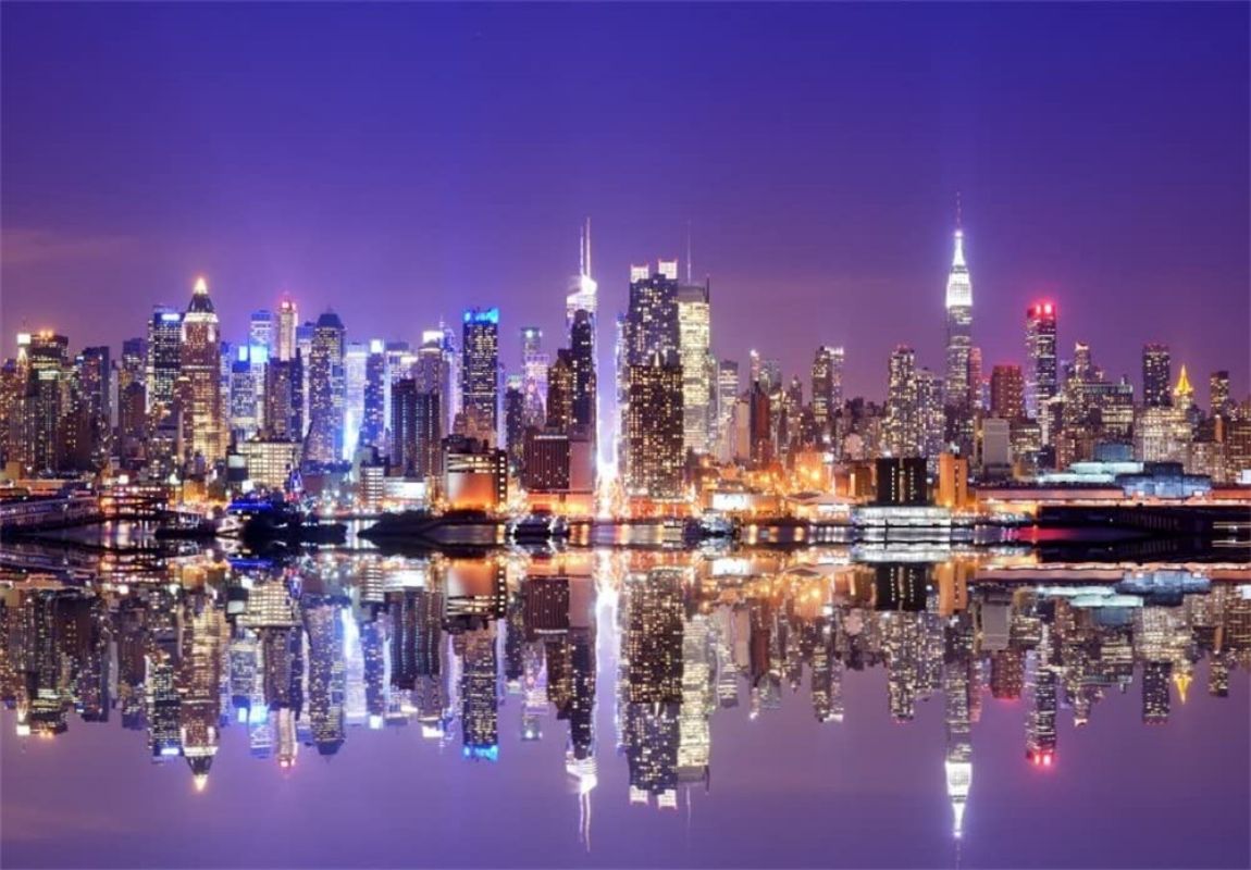 European Seaside Scenery Backdrop Resort Floral Famous Landmark ...