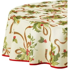 Oval Christmas Tablecloths