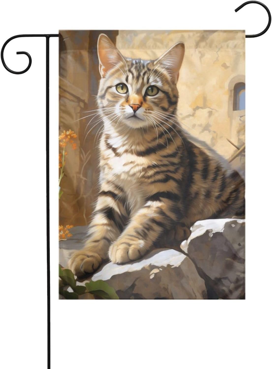 European_Shorthair Garden Flags Double Sided,Garden Flags for All ...